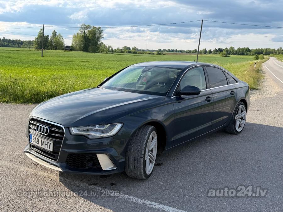 Blue Audi A6 2011 in Mustvee, with an engine capacity of 3.00 L and mileage of 304 thousand km for 7999 €, photo 3 on AUTOMOTO.COM.LV