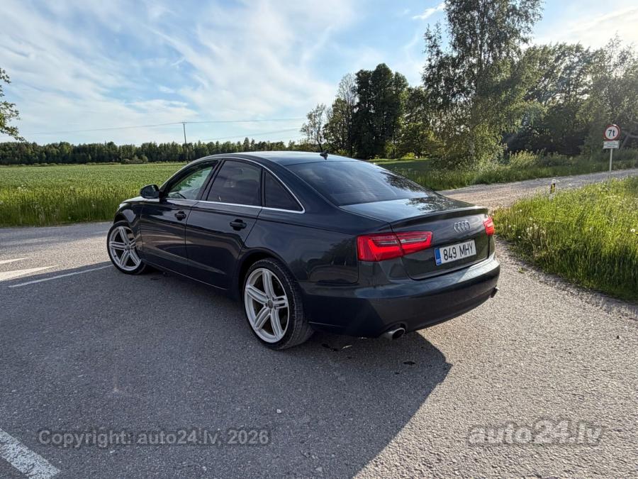 Blue Audi A6 2011 in Mustvee, with an engine capacity of 3.00 L and mileage of 304 thousand km for 7999 €, photo 7 on AUTOMOTO.COM.LV