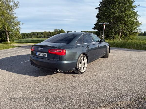 Blue Audi A6 2011 in Mustvee, with an engine capacity of 3.00 L and mileage of 304 thousand km for 7999 €, photo 7 on AUTOMOTO.COM.LV