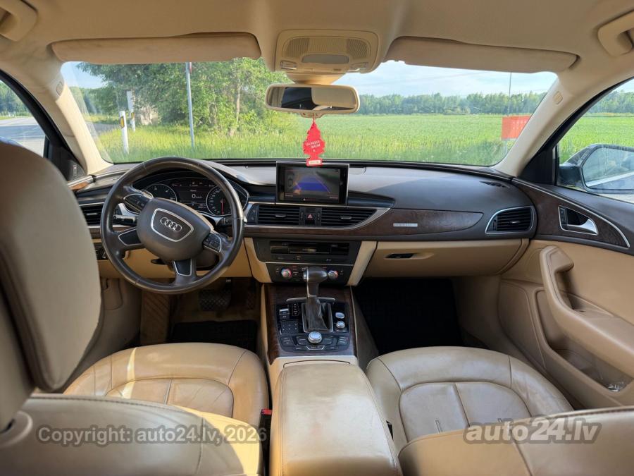 Blue Audi A6 2011 in Mustvee, with an engine capacity of 3.00 L and mileage of 304 thousand km for 7999 €, photo 9 on AUTOMOTO.COM.LV