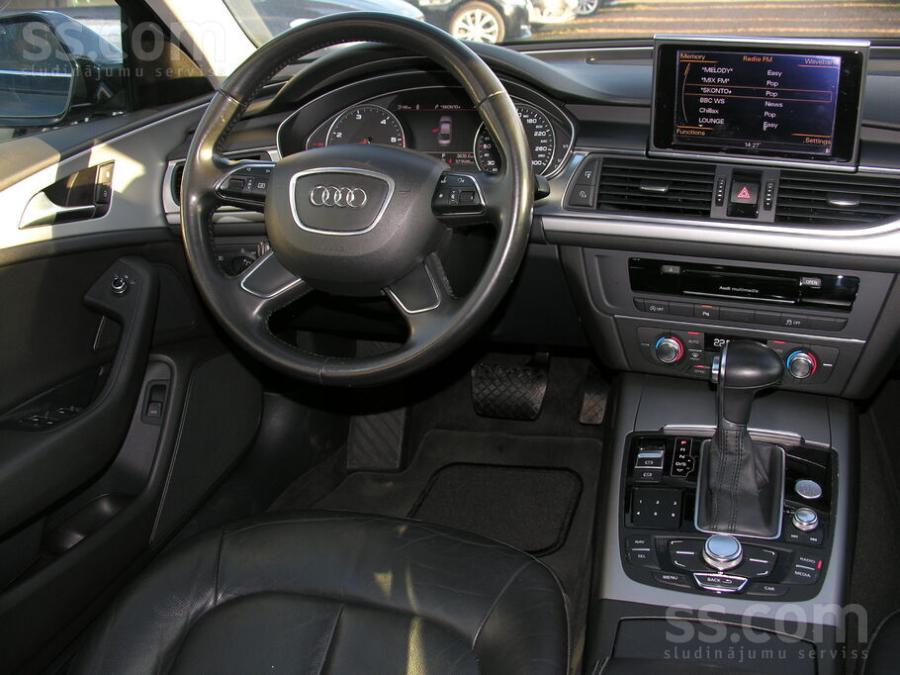 Blue Audi A6 2011 in Riga, with an engine capacity of 3.00 L and mileage of 324 thousand km for 8250 €, photo 18 on AUTOMOTO.COM.LV