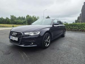 Zils Audi A6 2011 Viļņa, ar dzinēja tilpumu 2.77 L un nobraukumu 200 tūkst. km par 7500 €, foto  vietnē AUTOMOTO.COM.LV