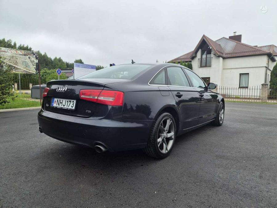 Zils Audi A6 2011 Viļņa, ar dzinēja tilpumu 2.77 L un nobraukumu 200 tūkst. km par 7500 €, foto 5 vietnē AUTOMOTO.COM.LV