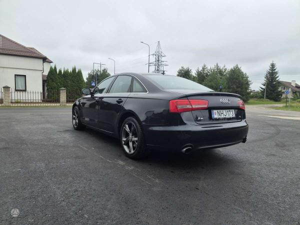 Blue Audi A6 2011 in Vilnius, with an engine capacity of 2.77 L and mileage of 200 thousand km for 7500 €, photo 5 on AUTOMOTO.COM.LV