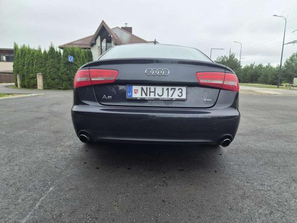 Blue Audi A6 2011 in Vilnius, with an engine capacity of 2.77 L and mileage of 200 thousand km for 7500 €, photo 9 on AUTOMOTO.COM.LV