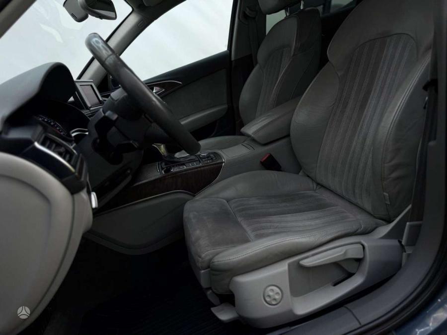 Blue Audi A6 2011 in Vilnius, with an engine capacity of 1.97 L and mileage of 220 thousand km for 8490 €, photo 11 on AUTOMOTO.COM.LV