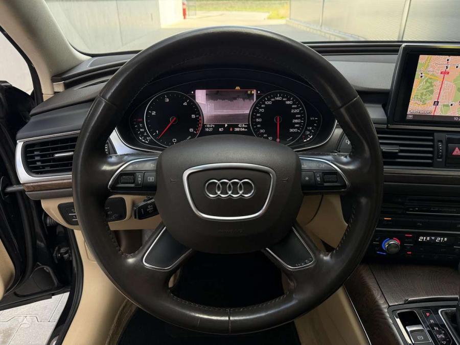 Blue Audi A6 2011 in Siauliai, with an engine capacity of 2.97 L and mileage of 289 thousand km for 8990 €, photo 17 on AUTOMOTO.COM.LV