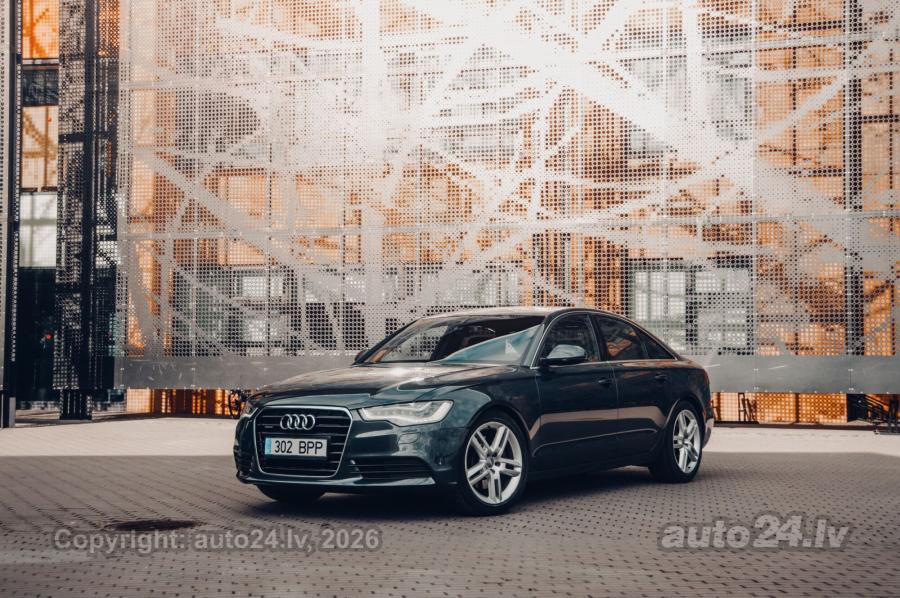 Blue Audi A6 2011 in Tallinn, with an engine capacity of 3.00 L and mileage of 322 thousand km for 10999 €, photo 1 on AUTOMOTO.COM.LV