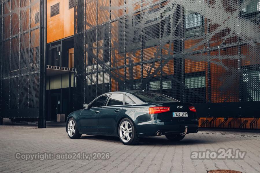 Blue Audi A6 2011 in Tallinn, with an engine capacity of 3.00 L and mileage of 322 thousand km for 10999 €, photo 4 on AUTOMOTO.COM.LV