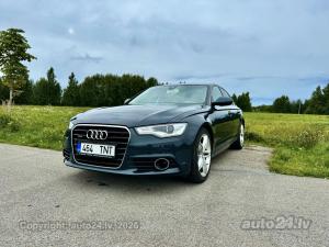 Zils Audi A6 2011 Tartu, ar dzinēja tilpumu 3.00 L un nobraukumu 224 tūkst. km par 12900 €, foto  vietnē AUTOMOTO.COM.LV