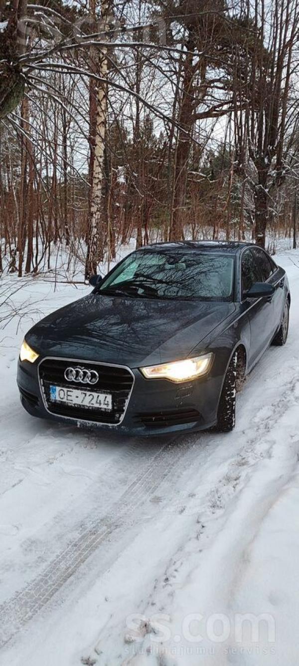 Blue Audi A6 2012 in Liepaja, with an engine capacity of 2.00 L and mileage of 286 thousand km for 9200 €, photo 1 on AUTOMOTO.COM.LV
