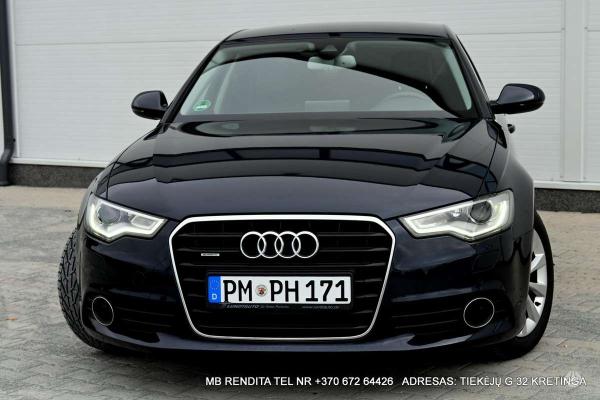 Blue Audi A6 2012 in Kretinga, with an engine capacity of 2.97 L and mileage of 268 thousand km for 11299 €, photo 2 on AUTOMOTO.COM.LV
