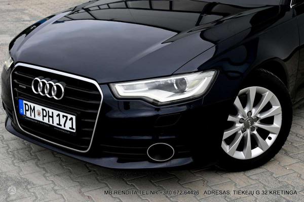 Blue Audi A6 2012 in Kretinga, with an engine capacity of 2.97 L and mileage of 268 thousand km for 11299 €, photo 4 on AUTOMOTO.COM.LV