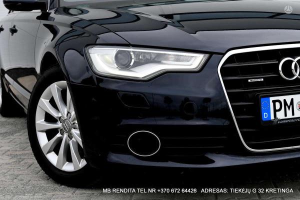Blue Audi A6 2012 in Kretinga, with an engine capacity of 2.97 L and mileage of 268 thousand km for 11299 €, photo 6 on AUTOMOTO.COM.LV