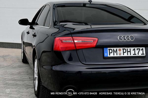 Blue Audi A6 2012 in Kretinga, with an engine capacity of 2.97 L and mileage of 268 thousand km for 11299 €, photo 10 on AUTOMOTO.COM.LV