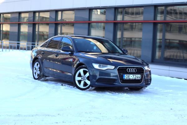 Blue Audi A6 2012 in Riga, with an engine capacity of 2.00 L and mileage of 287 thousand km for 9980 €, photo 1 on AUTOMOTO.COM.LV