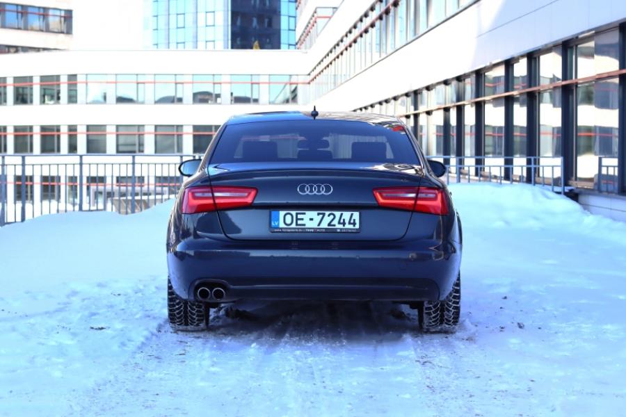 Blue Audi A6 2012 in Riga, with an engine capacity of 2.00 L and mileage of 287 thousand km for 9980 €, photo 8 on AUTOMOTO.COM.LV