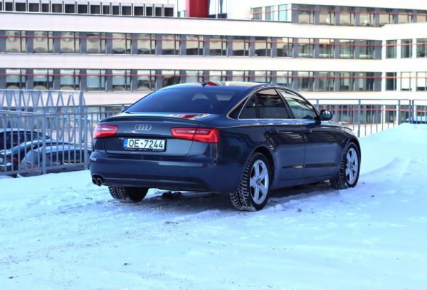 Blue Audi A6 2012 in Riga, with an engine capacity of 2.00 L and mileage of 287 thousand km for 9980 €, photo 9 on AUTOMOTO.COM.LV