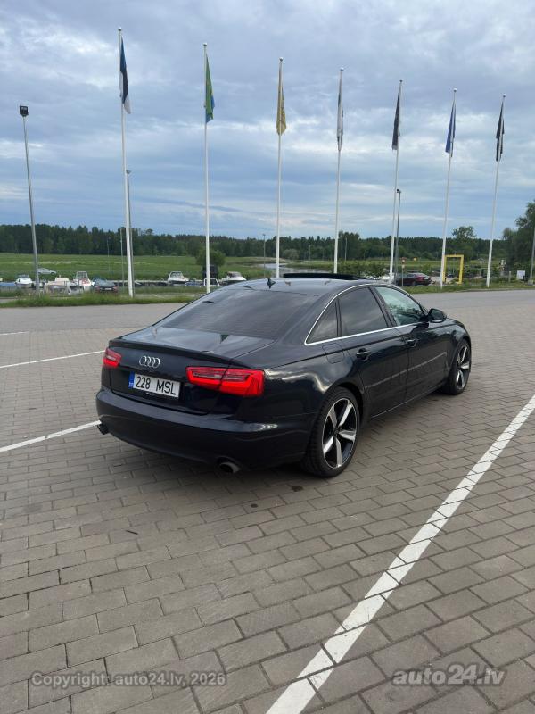 Blue Audi A6 2012 in Tallinn, with an engine capacity of 3.00 L and mileage of 160 thousand km for 16999 €, photo 5 on AUTOMOTO.COM.LV