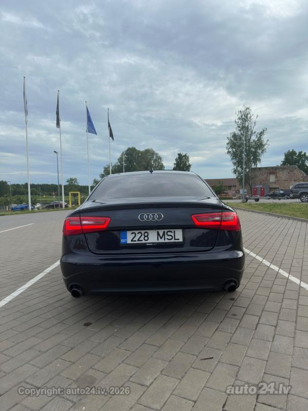 Blue Audi A6 2012 in Tallinn, with an engine capacity of 3.00 L and mileage of 160 thousand km for 16999 €, photo 6 on AUTOMOTO.COM.LV