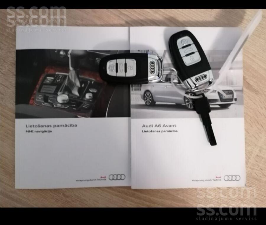 Синий Ауди А6 2012 в Рига, объемом двигателя 2.80 л и пробегом 204 тыс. км за 10300 €, фото 14 на AUTOMOTO.COM.LV