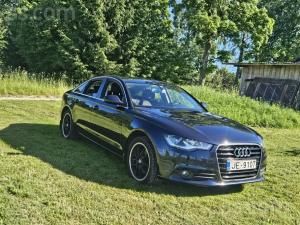 Blue Audi A6 2012 in Riga, with an engine capacity of 2.00 L and mileage of 244 thousand km for 8300 €, photo  on AUTOMOTO.COM.LV