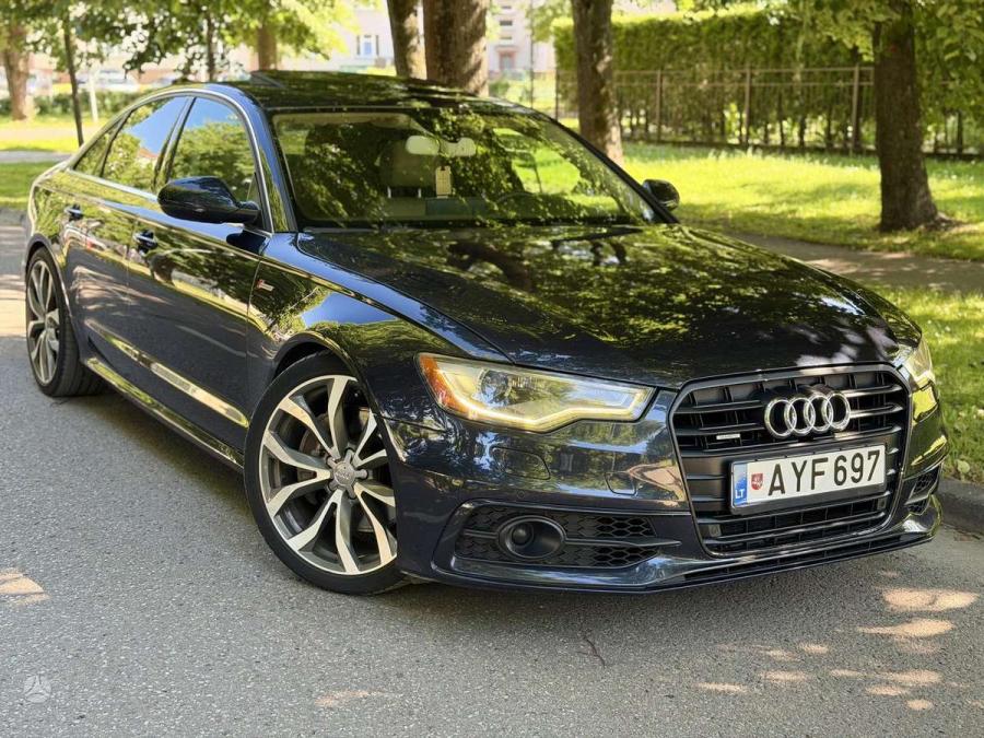 Blue Audi A6 2012 in Kaunas, with an engine capacity of 3.00 L and mileage of 260 thousand km for 8950 €, photo 1 on AUTOMOTO.COM.LV