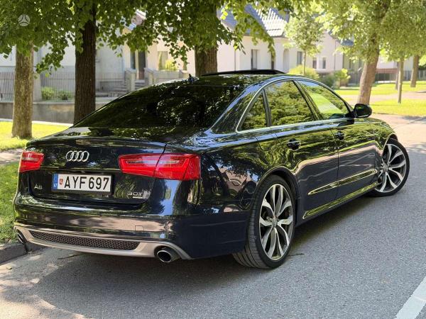 Blue Audi A6 2012 in Kaunas, with an engine capacity of 3.00 L and mileage of 260 thousand km for 8950 €, photo 4 on AUTOMOTO.COM.LV