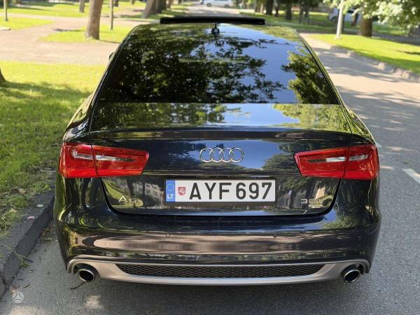 Blue Audi A6 2012 in Kaunas, with an engine capacity of 3.00 L and mileage of 260 thousand km for 8950 €, photo 6 on AUTOMOTO.COM.LV