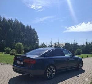 Blue Audi A6 2012 in Utena, with an engine capacity of 2.97 L and mileage of 372 thousand km for 10500 €, photo 7 on AUTOMOTO.COM.LV