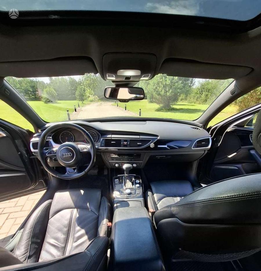 Blue Audi A6 2012 in Utena, with an engine capacity of 2.97 L and mileage of 372 thousand km for 10500 €, photo 8 on AUTOMOTO.COM.LV
