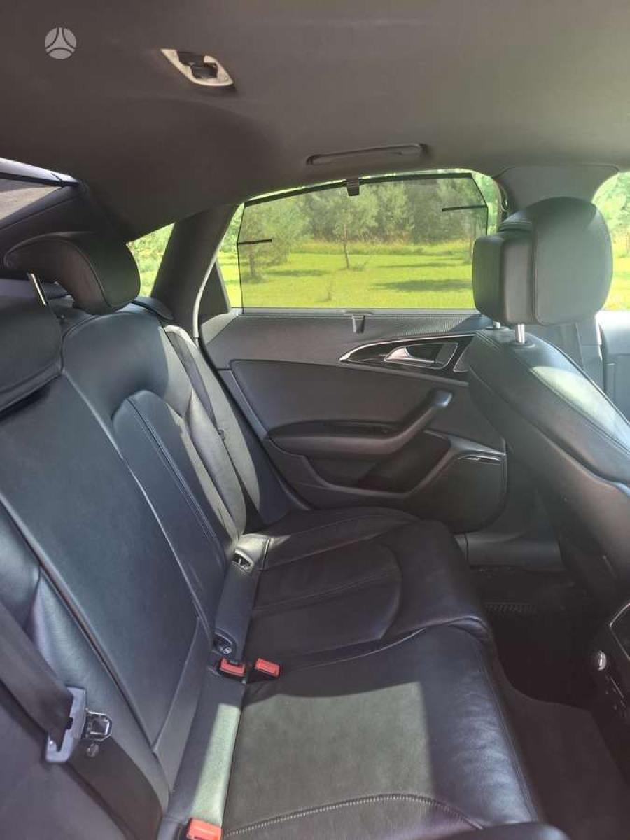Blue Audi A6 2012 in Utena, with an engine capacity of 2.97 L and mileage of 372 thousand km for 10500 €, photo 9 on AUTOMOTO.COM.LV