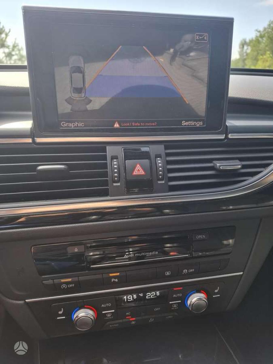 Blue Audi A6 2012 in Utena, with an engine capacity of 2.97 L and mileage of 372 thousand km for 10500 €, photo 10 on AUTOMOTO.COM.LV