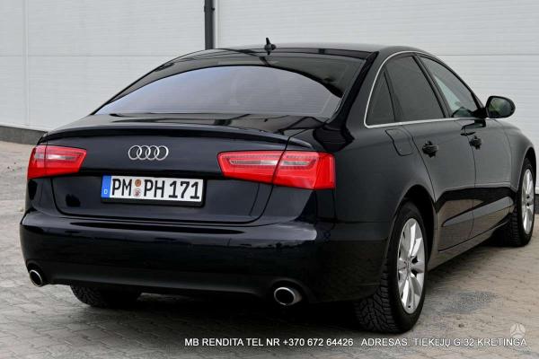 Audi A6 2012 Kretinga vietnē Zils Audi A6 2012 Kretinga, ar dzinēja tilpumu 2.97 L un nobraukumu 268 tūkst. km par 10899 €, foto 8 vietnē AUTOMOTO.COM.LV