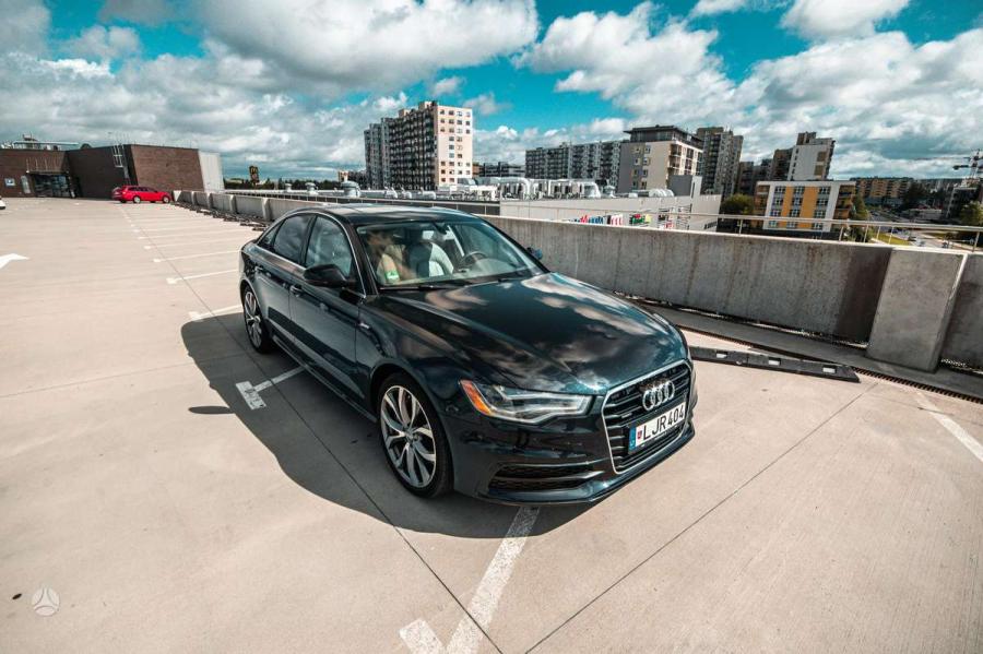 Blue Audi A6 2012 in Vilnius, with an engine capacity of 3.00 L and mileage of 198 thousand km for 11000 €, photo 1 on AUTOMOTO.COM.LV