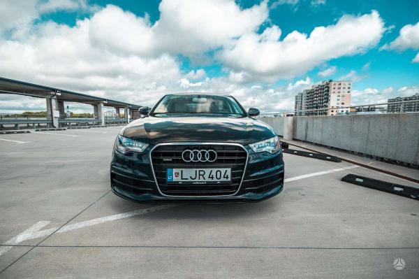 Blue Audi A6 2012 in Vilnius, with an engine capacity of 3.00 L and mileage of 198 thousand km for 11000 €, photo 4 on AUTOMOTO.COM.LV