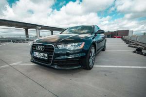 Blue Audi A6 2012 in Vilnius, with an engine capacity of 3.00 L and mileage of 198 thousand km for 11000 €, photo 5 on AUTOMOTO.COM.LV