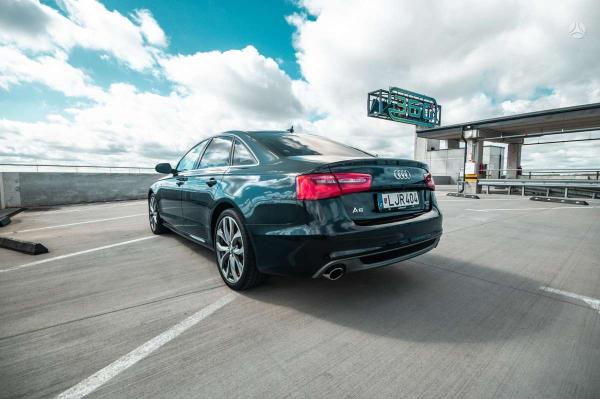 Blue Audi A6 2012 in Vilnius, with an engine capacity of 3.00 L and mileage of 198 thousand km for 11000 €, photo 9 on AUTOMOTO.COM.LV