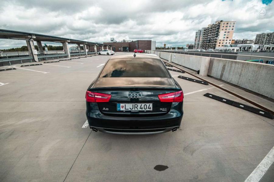 Blue Audi A6 2012 in Vilnius, with an engine capacity of 3.00 L and mileage of 198 thousand km for 11000 €, photo 11 on AUTOMOTO.COM.LV