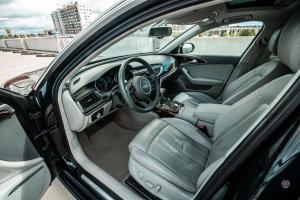 Blue Audi A6 2012 in Vilnius, with an engine capacity of 3.00 L and mileage of 198 thousand km for 11000 €, photo 14 on AUTOMOTO.COM.LV