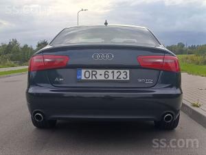Blue Audi A6 2012 in Riga, with an engine capacity of 3.00 L and mileage of 195 thousand km for 12800 €, photo 6 on AUTOMOTO.COM.LV