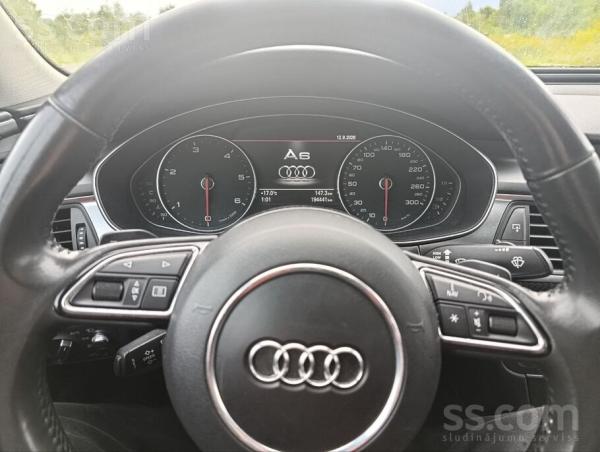 Audi A6 2012 in Riga on AUTOMOTO.COM.LV Blue Audi A6 2012 in Riga, with an engine capacity of 3.00 L and mileage of 195 thousand km for 12800 €, photo 7 on AUTOMOTO.COM.LV