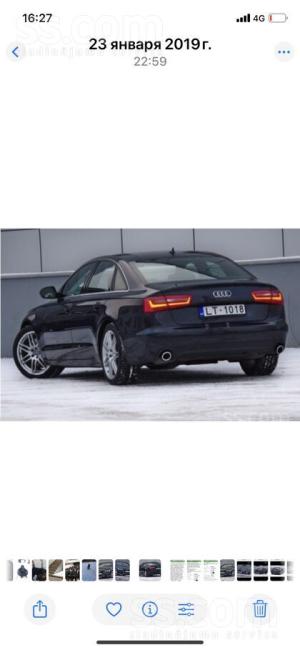 Zils Audi A6 2012 Rīga, ar dzinēja tilpumu 3.00 L un nobraukumu 253 tūkst. km par 4000 €, foto 4 vietnē AUTOMOTO.COM.LV