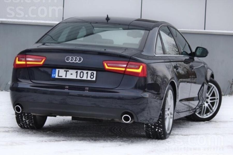 Zils Audi A6 2012 Rīga, ar dzinēja tilpumu 3.00 L un nobraukumu 253 tūkst. km par 4000 €, foto 5 vietnē AUTOMOTO.COM.LV