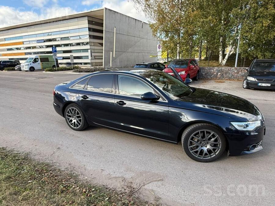 Zils Audi A6 2012 Rīga, ar dzinēja tilpumu 3.00 L un nobraukumu 201 tūkst. km par 13400 €, foto 1 vietnē AUTOMOTO.COM.LV