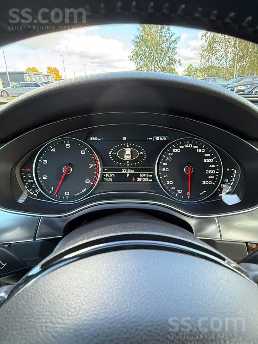 Zils Audi A6 2012 Rīga, ar dzinēja tilpumu 3.00 L un nobraukumu 201 tūkst. km par 13400 €, foto 16 vietnē AUTOMOTO.COM.LV