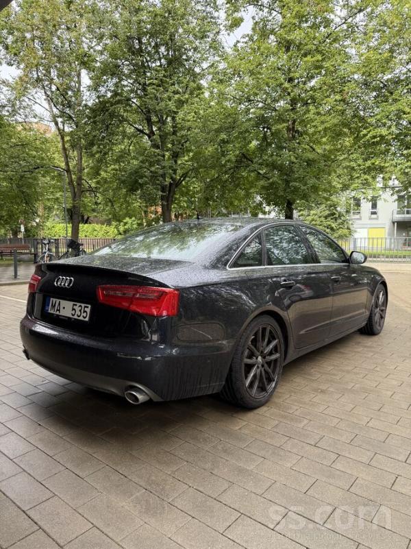 Blue Audi A6 2013 in Rezekne, with an engine capacity of 3.00 L and mileage of 233 thousand km for 11500 €, photo 4 on AUTOMOTO.COM.LV