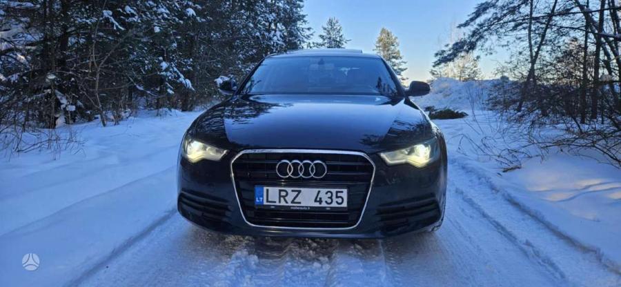 Blue Audi A6 2013 in Vilnius, with an engine capacity of 1.98 L and mileage of 218 thousand km for 7500 €, photo 1 on AUTOMOTO.COM.LV