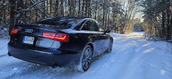 Blue Audi A6 2013 in Vilnius, with an engine capacity of 1.98 L and mileage of 218 thousand km for 7500 €, photo 3 on AUTOMOTO.COM.LV