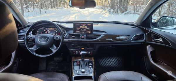 Blue Audi A6 2013 in Vilnius, with an engine capacity of 1.98 L and mileage of 218 thousand km for 7500 €, photo 6 on AUTOMOTO.COM.LV